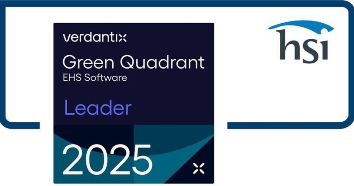 Verdantix EHS Green Quadrant Report: HSI Named a Leader in 2025 Verdantix EHS Software Green ...