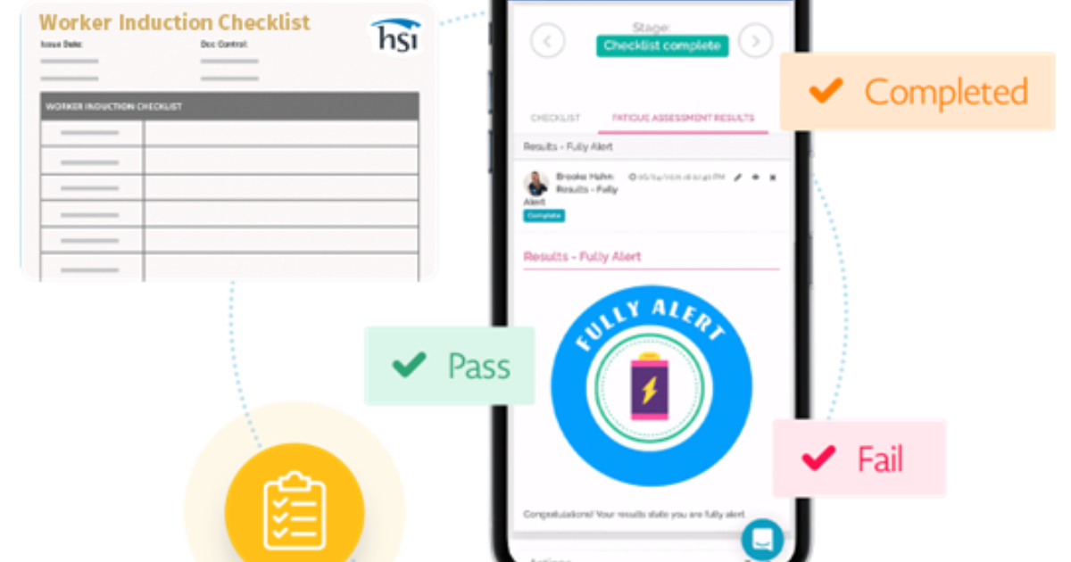 Run any checklist or inspection anywhere, effortlessly - HSI