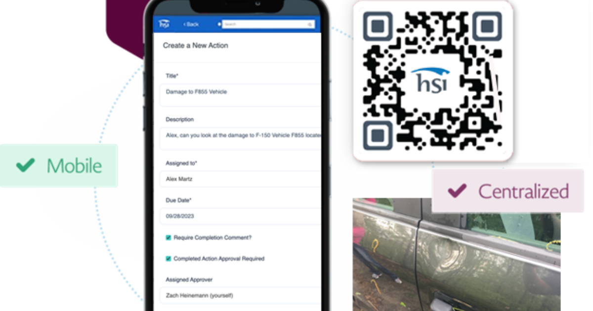 Run any checklist or inspection anywhere, effortlessly - HSI